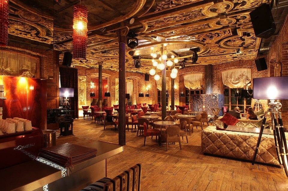 Kafe Manzho Lobbi-bar, Moskova, foto