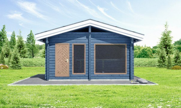 Yazlık ev inşaatı Katan i Partnery, Tarko‑Sale, foto