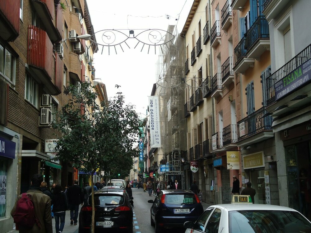Otel Hostal Hispano Gran Vía, Madrid, foto