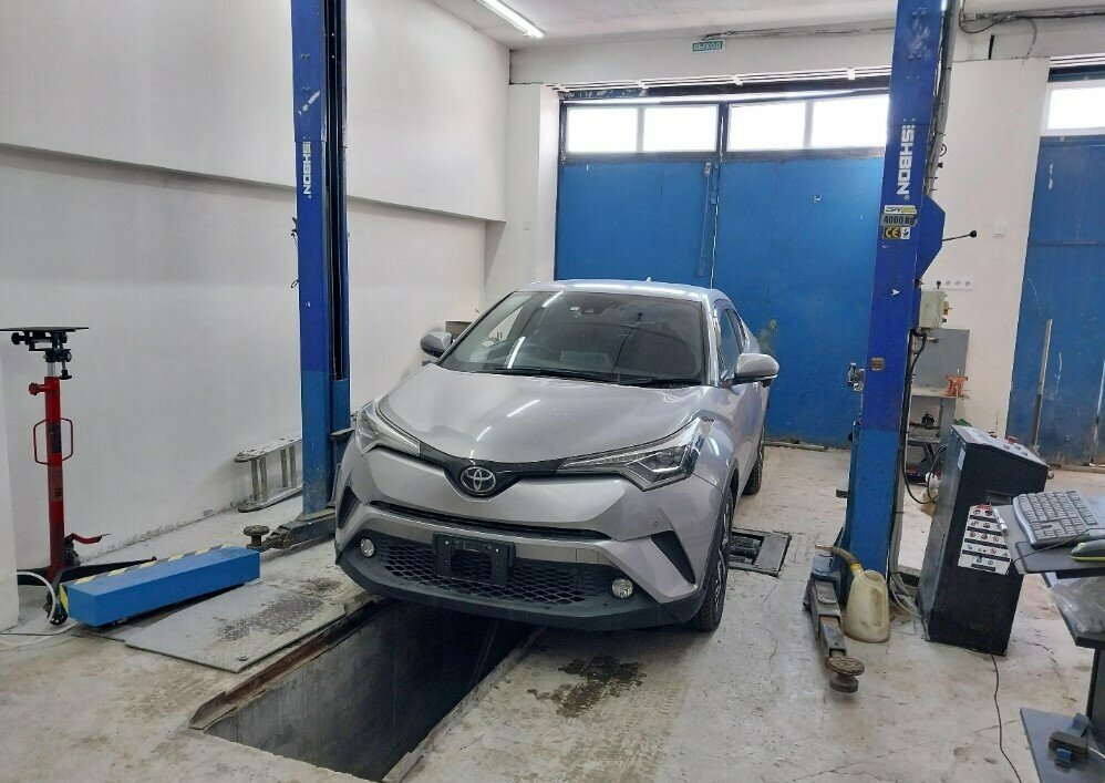 Araç muayene istasyonları Пункт техосмотра, Krasnoyarsk, foto