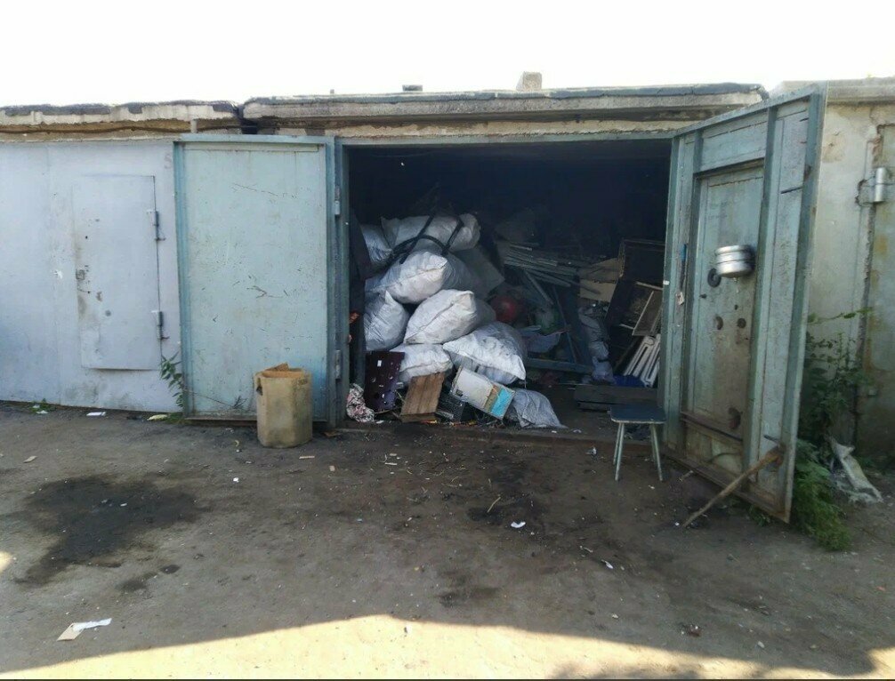 Geri dönüşüm maddeleri Пункт приема металлолома, Omsk, foto