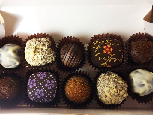 Pasta, şekerleme ve tatlı Shokoladnaya Masterskaya, Nijni Novgorod, foto