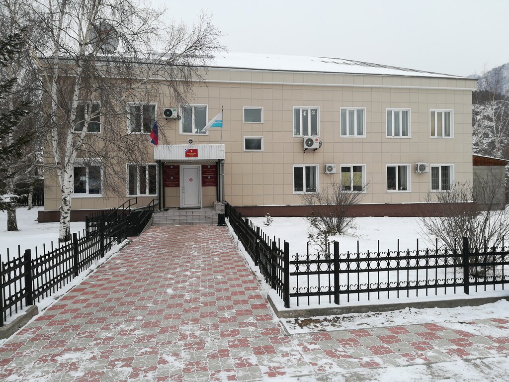 Belediyeler, devlet daireleri Administratsiya Chemalskogo rayona, Altay Cumhuriyeti, foto