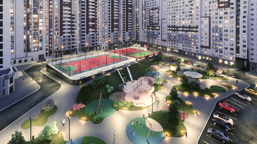 Konut blokları Elementum, Ufa, foto