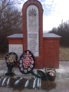 Мемориал Великой Отечественной войны (Tsentralnaya ulitsa No:21, selo Iritsy), anıt, heykel  Riazanskaya oblastından