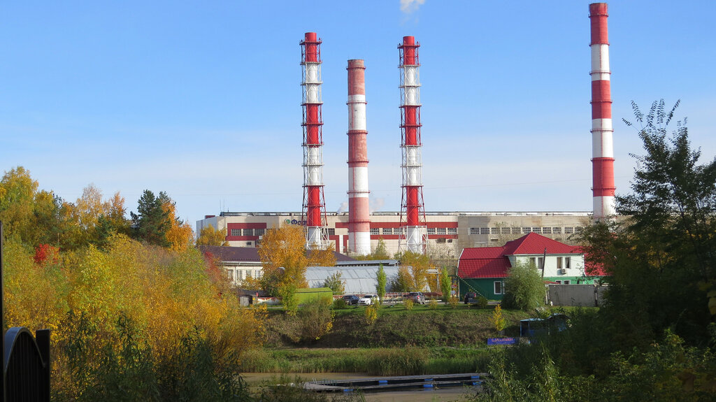 Elektrik santrali ТЭЦ № 1, главный корпус, Tiumen, foto