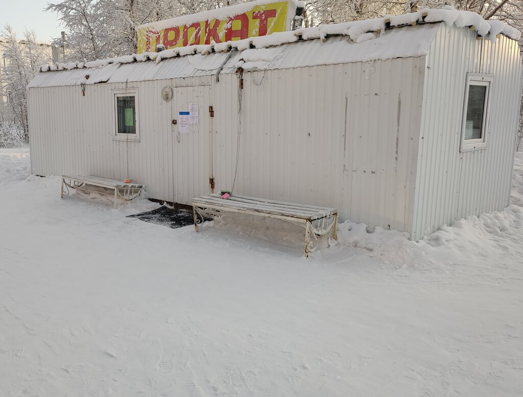 Kış ürünleri Тюбинг-центр, Novy Urengoy, foto