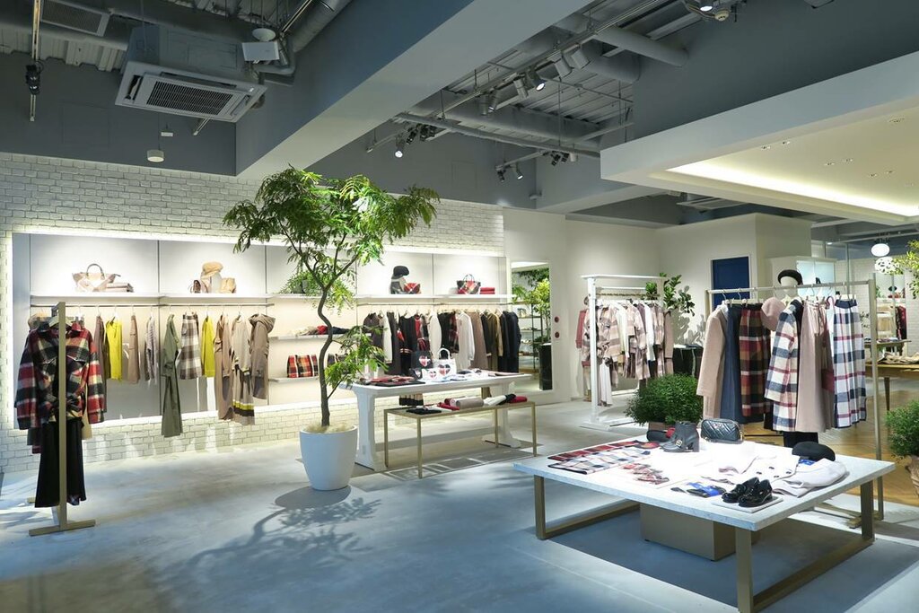 Giyim mağazası Black Label Crestbridge Shibuya Store, Tokyo, foto