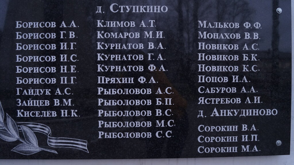 Anıt, heykel Воинам Великой Отечественной войны 1941-1945 гг., İvanovskaya oblastı, foto