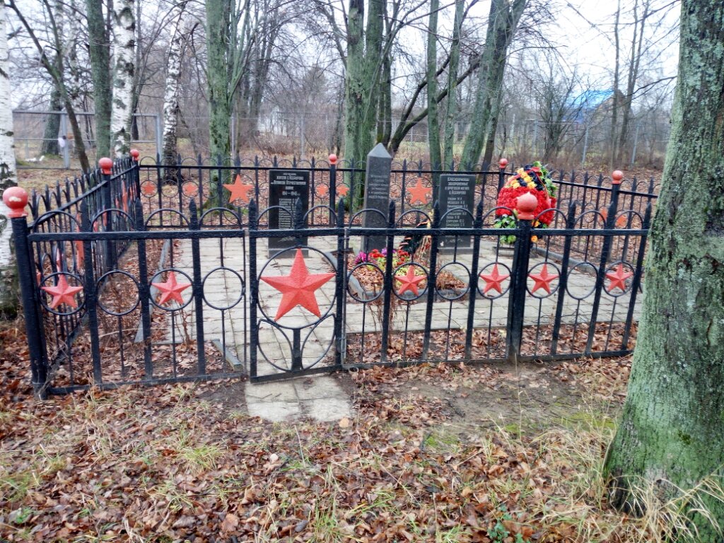 Anıt, heykel Воинское захоронение № 8-1, Moskova ve Moskovskaya oblastı, foto