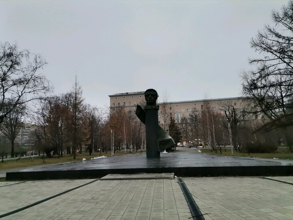 Anıt, heykel В. Н. Волков, Moskova, foto
