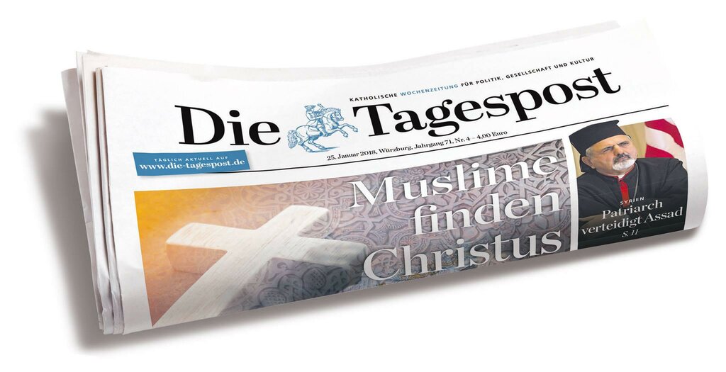 Yayınevleri, yayıncılar Die Tagespost - Katholische Zeitung für Politik, Gesellschaft und Kultur Johann Wilhelm Naumann Verlag GmbH, Bavyera, foto