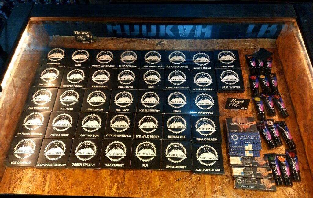 Tütün, sigara mağazaları Hookah Trade, Yekaterinburg, foto