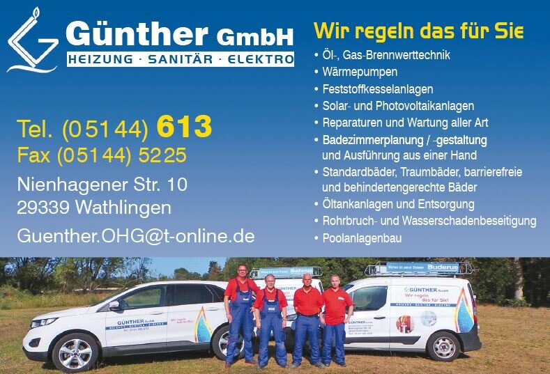 Sıhhi tesisat hizmetleri Günther GmbH, Aşağı Saksonya, foto