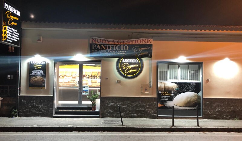 Ekmek fırını Panificio Domenico Capone, Campania, foto