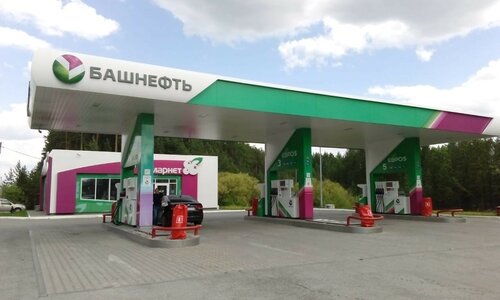 Benzin istasyonu Башнефть, Rej, foto