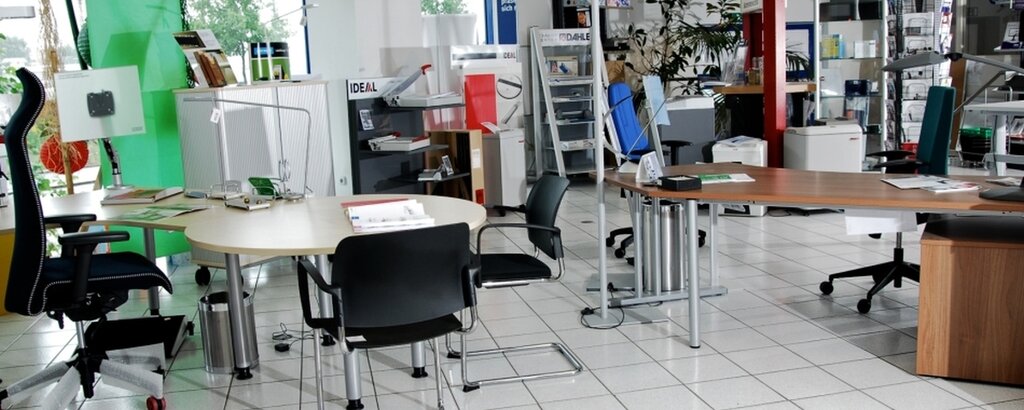 Mobilya mağazaları Sobotta Bürobedarf GmbH, Leipzig, foto
