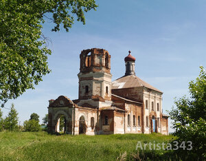 Церковь Николая Чудотворца (Sverdlovsk Region, munitsipalnoye obrazovaniye Alapayevskoye, selo Yaluninskoye), ortodoks kiliseleri  Sverdlovskaya oblastından