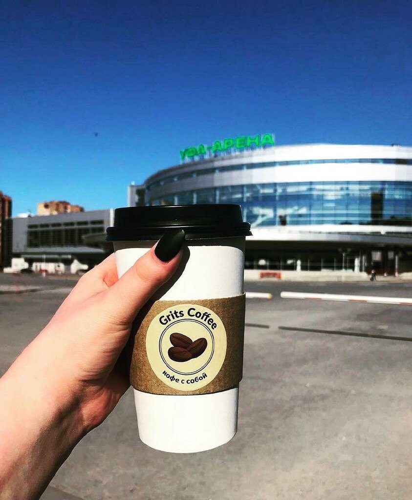 Kahve dükkanları Grits Coffee, Ufa, foto