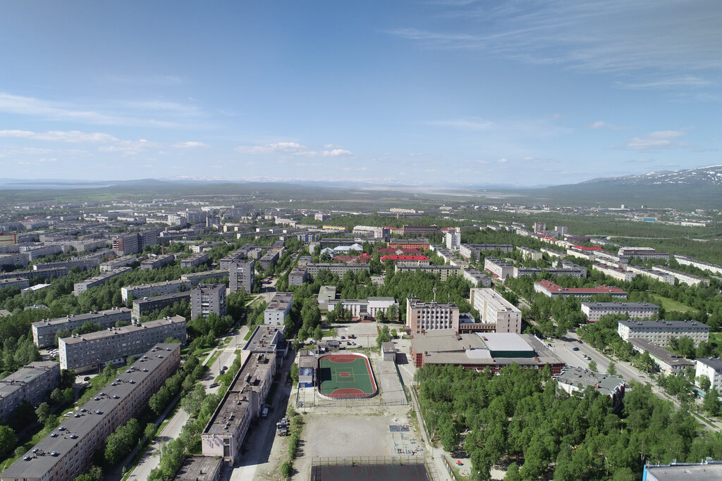 Stadyum Малый городской стадион Олимп, Apatity, foto