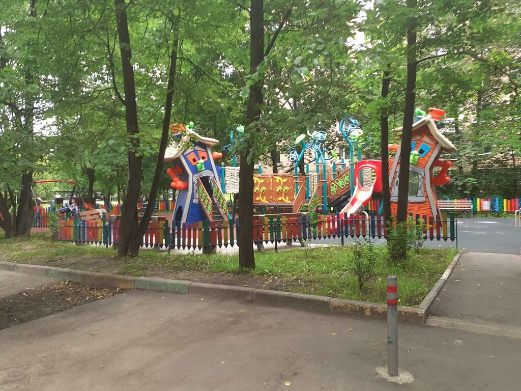 Oyun alanı Playground, Moskova, foto