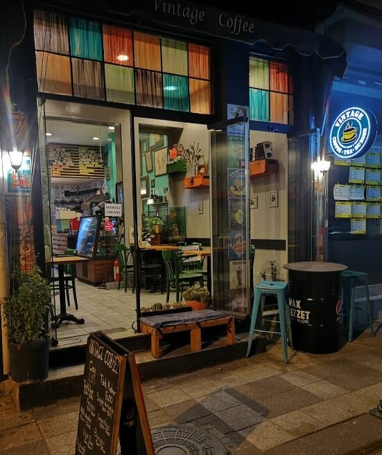 Kahve dükkanları Vintage Coffee, İstanbul, foto