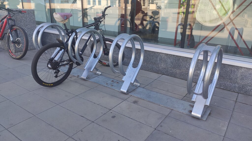 Bisiklet park yerleri Bicycle stand, Moskova, foto