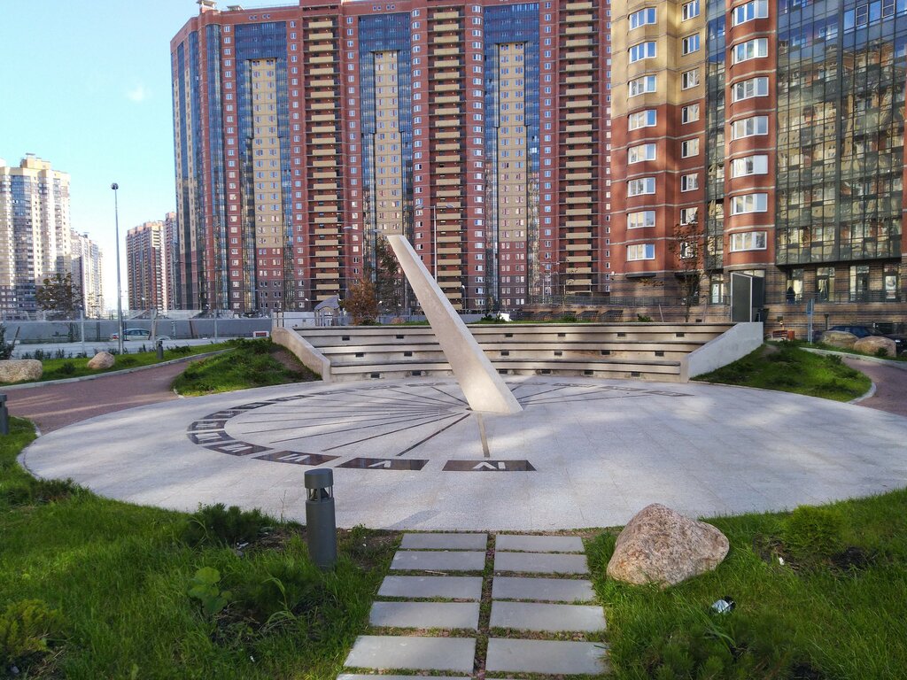 Dekorasyon ve süsleme, onur panosu Солнечные часы, Saint‑Petersburg, foto