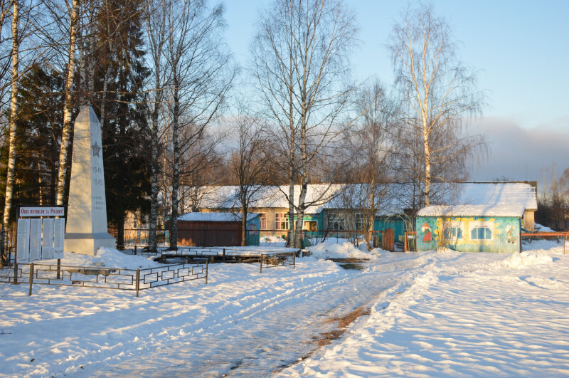 Anıt, heykel Памятник, Vologodskaya oblastı, foto