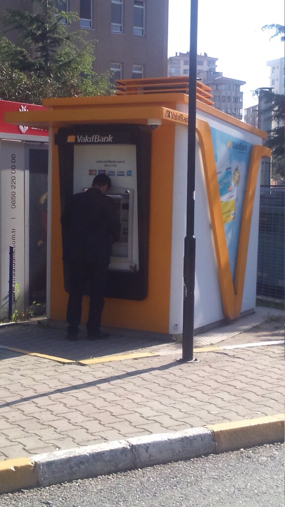 ATM'ler Vakıfbank ATM, İstanbul, foto