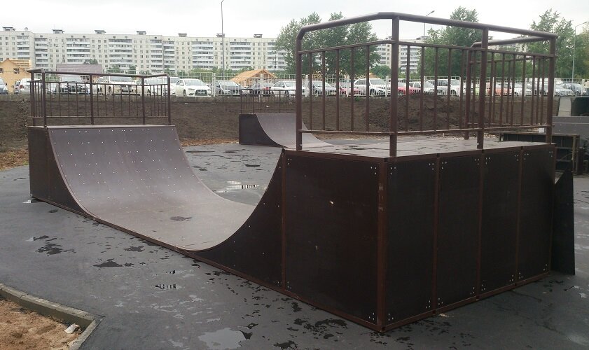 Spor alanı Скейт-парк, Moskova, foto