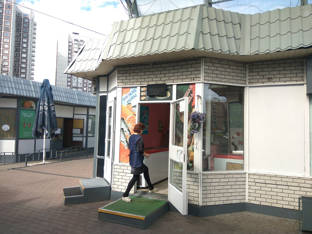 Balık ve deniz ürünleri Magazin Krasnaya ikra, Moskova, foto