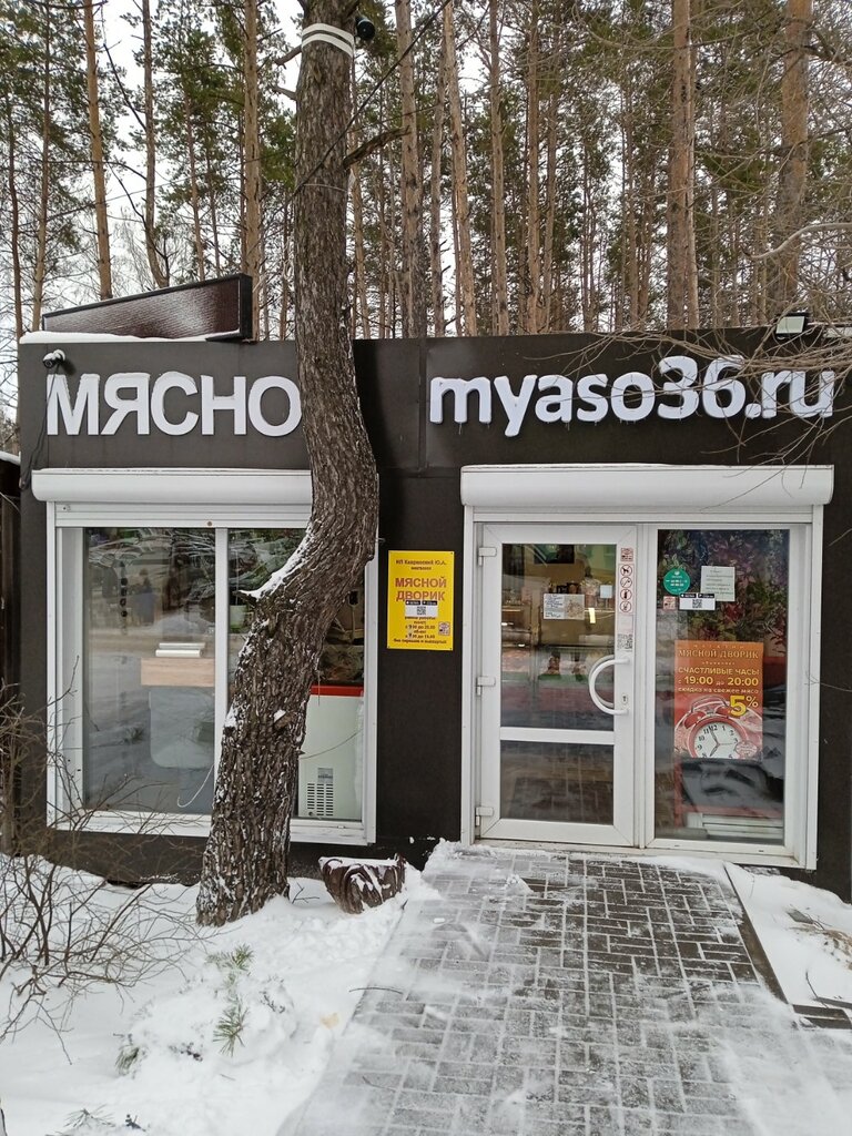 Kasap, şarküteri Myasnoydvorik, Voronej, foto