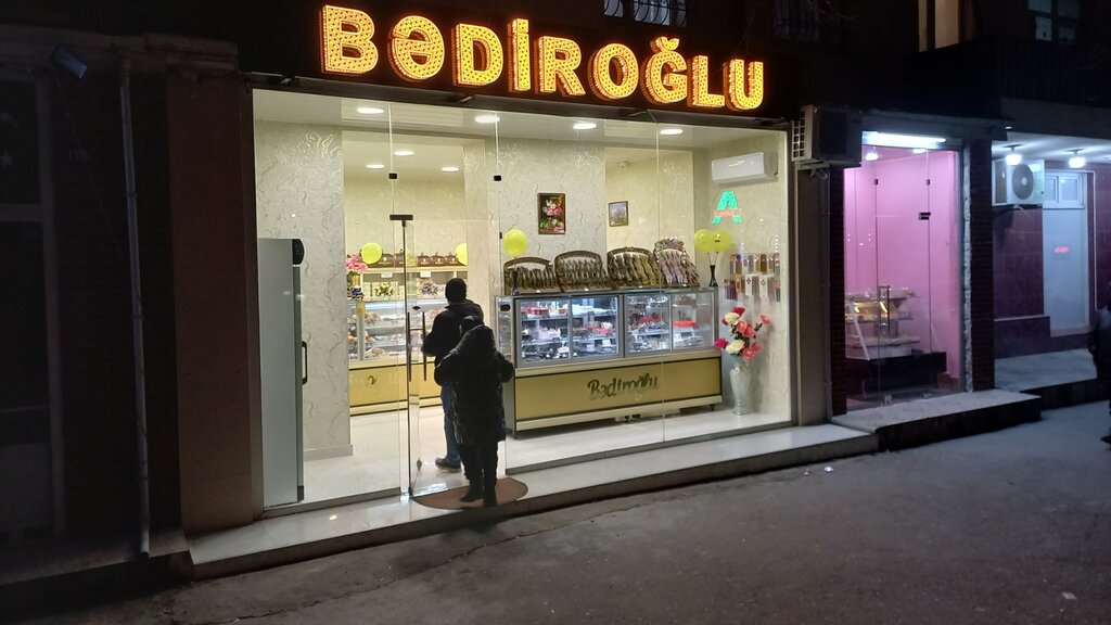 Pasta, şekerleme ve tatlı Bədiroğlu, Bakü, foto