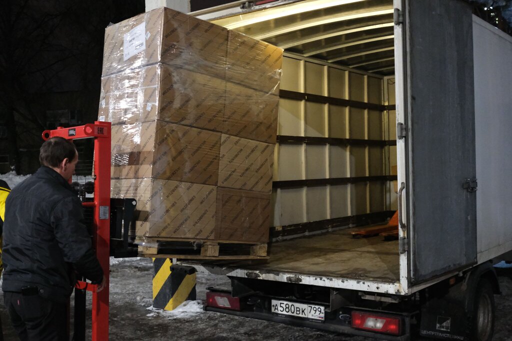 Ürün paketleme Linem, Moskova, foto