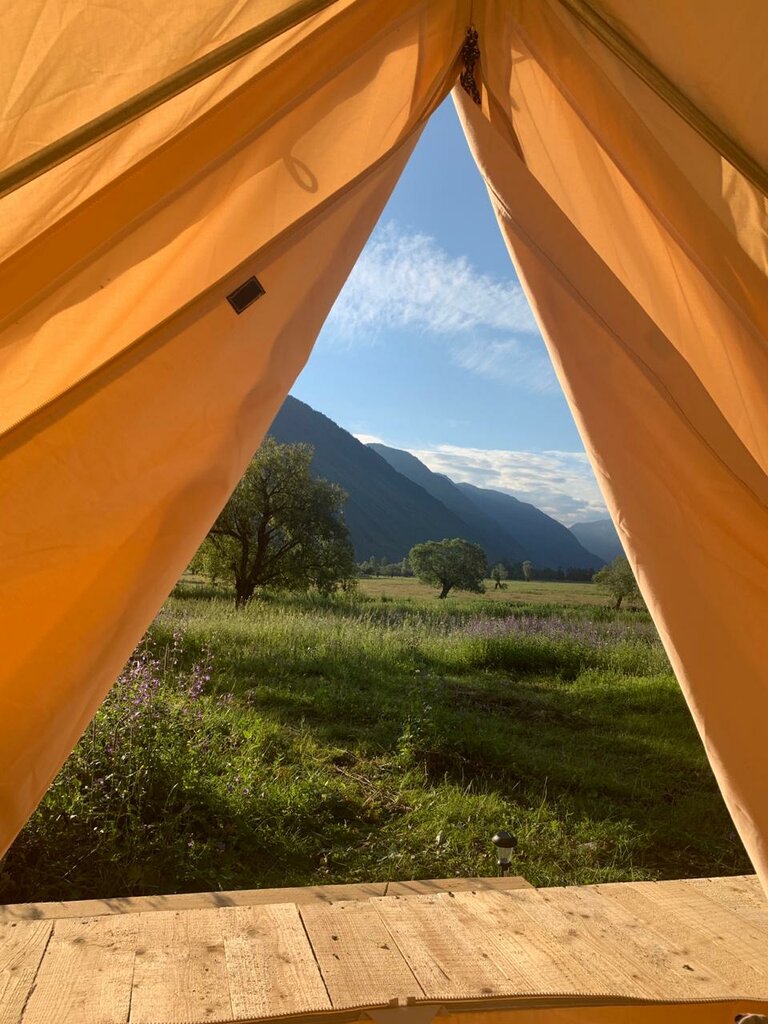 Tatil köyleri Глемпинг, Altay Cumhuriyeti, foto