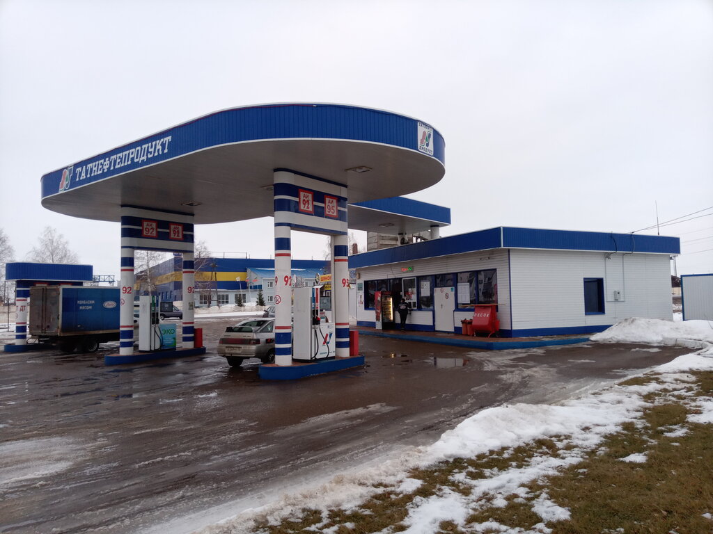 Benzin istasyonu Tatnefteprodukt, Çistopol (Çistey), foto