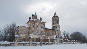 Pokrova Presvyatoy Bogoroditsy v Shakhovo Church (Zelyonaya ulitsa No:1А, selo Shakhovo), ortodoks kiliseleri  Kostromskaya oblastından