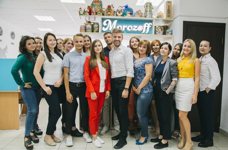Hediyelik eşya mağazaları Novogodnie podarki Morozoff, Sakhalinsk, foto