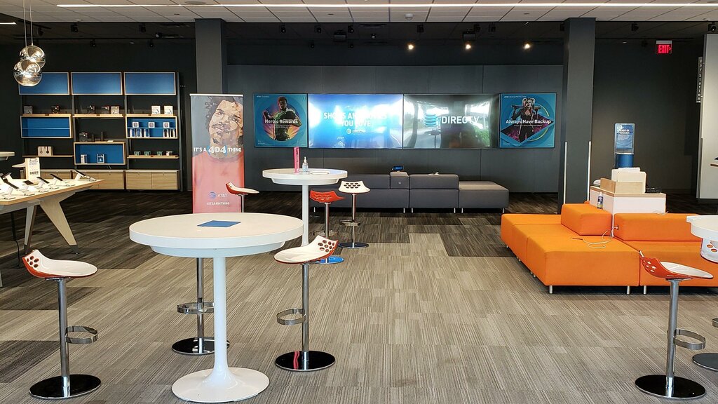 Cep telefonu ve aksesuarları satış mağazaları At&t Store, Atlanta, foto