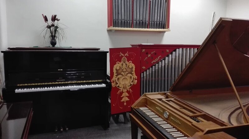 Müzik enstrumanların tamiri Fabro Silvio Pianoforti, Roma, foto