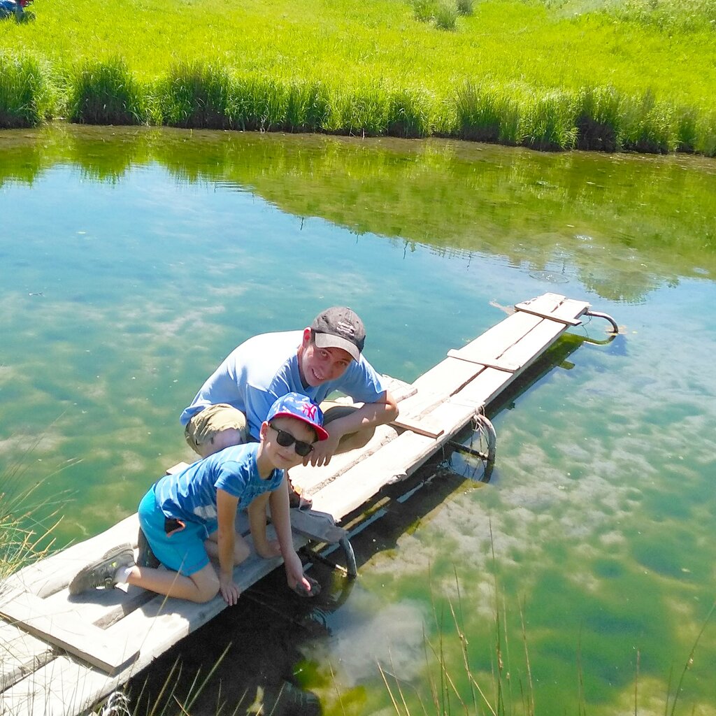 Pınar, çay The spring, Almatı eyaleti, foto