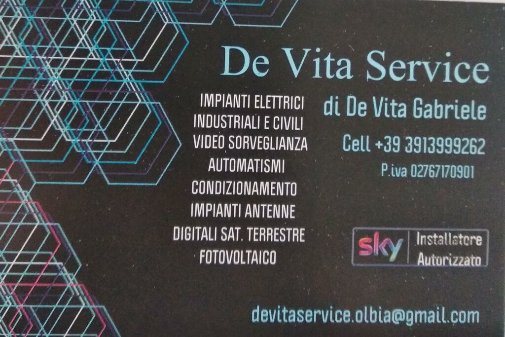 Elektrikli cihazların tamiri De Vita service-Impianti elettrici - Antennista, Sardunya, foto