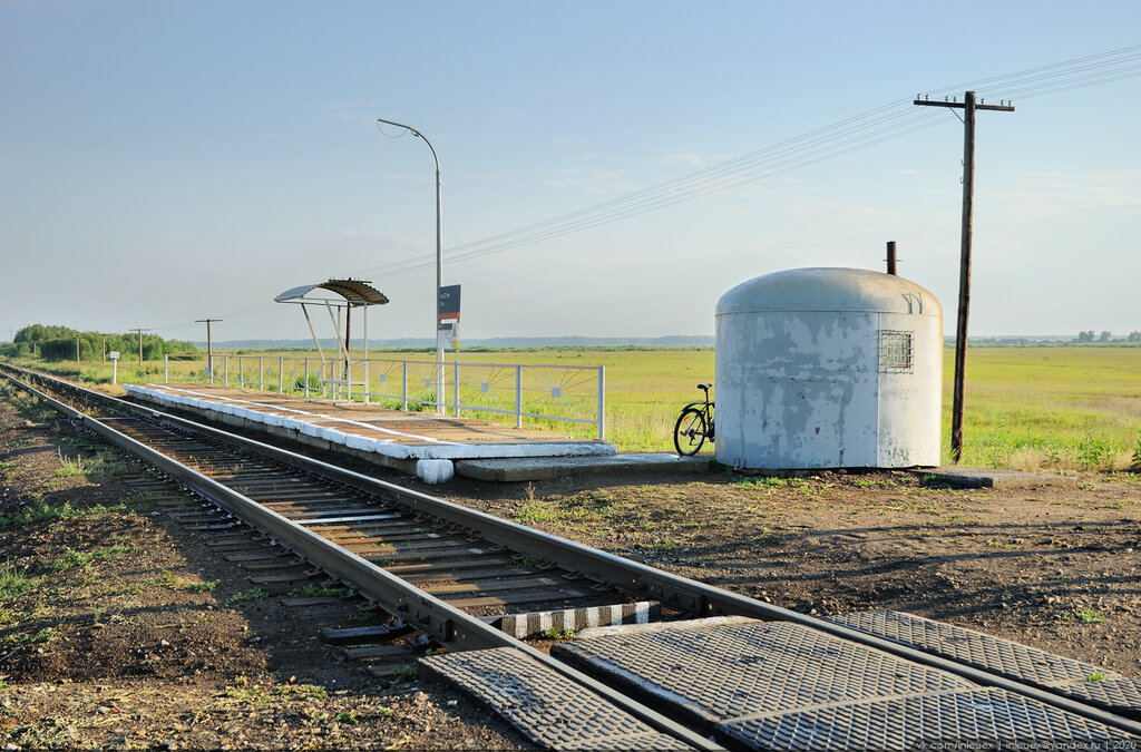 Tren istasyonu О. П. 22 км, Novosibirskaya oblastı, foto