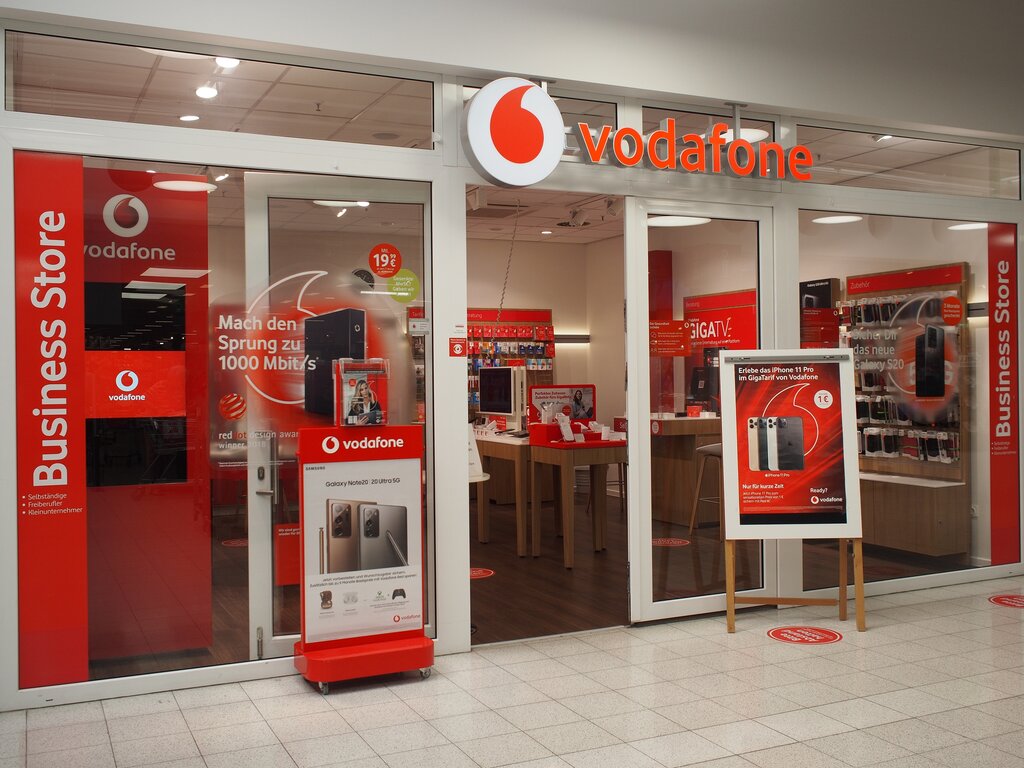 Cep telefonu ve aksesuarları satış mağazaları Vodafone Shop, Oranienburg, foto