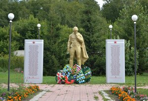 Солдату-Освободителю (Novosibirsk Region, Ust-Tarkskiy rayon, posyolok Oktyabrskiy), anıt, heykel  Novosibirskaya oblastından
