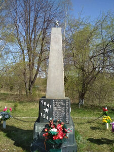 Погибшим в годы Великой Отечественной войны (Sverdlovsk Region, Nevyanskiy munitsipalny okrug, posyolok Ayat), anıt, heykel  Sverdlovskaya oblastından