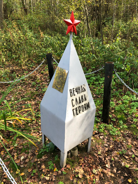 Ünlü kişilerin mezarları Могила лётчика Великой Отечественной войны, Moskova, foto