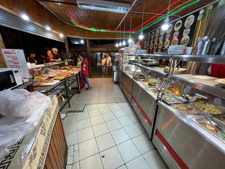 Kantin, yemekhane Ossetian Pies, Soçi, foto
