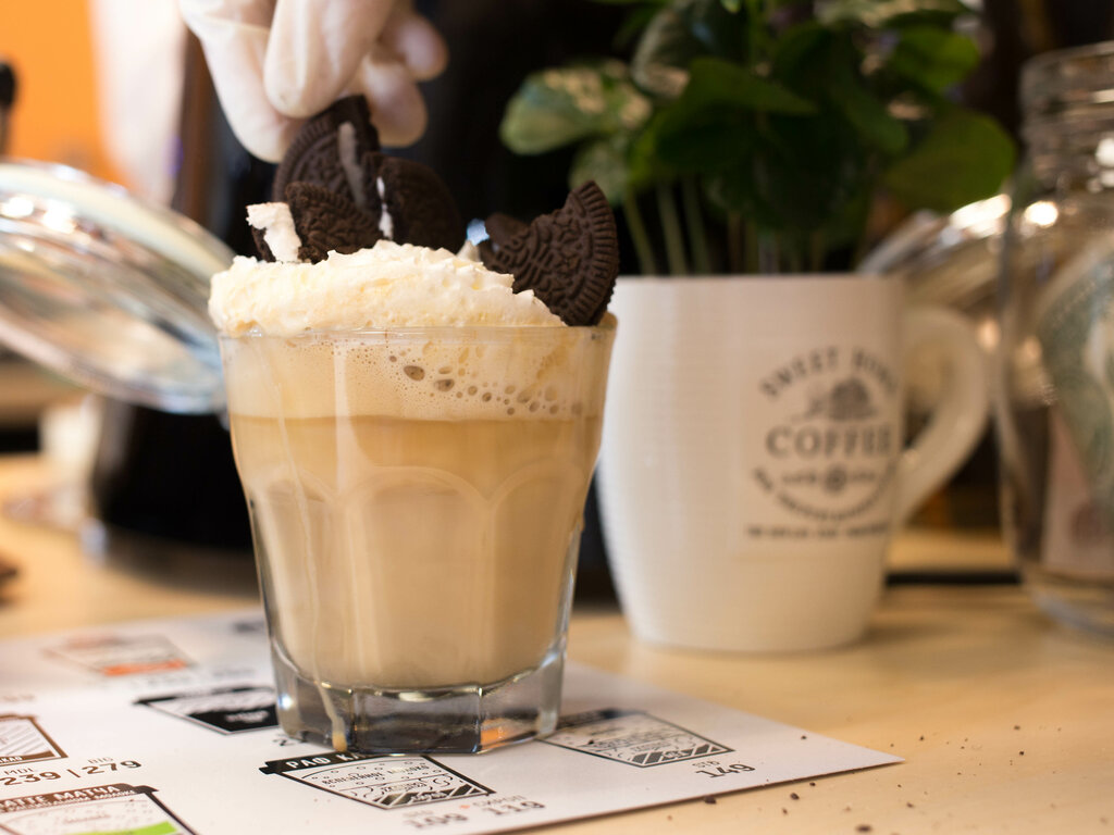 Kahve dükkanları Do. Bro Coffee, Moskova, foto